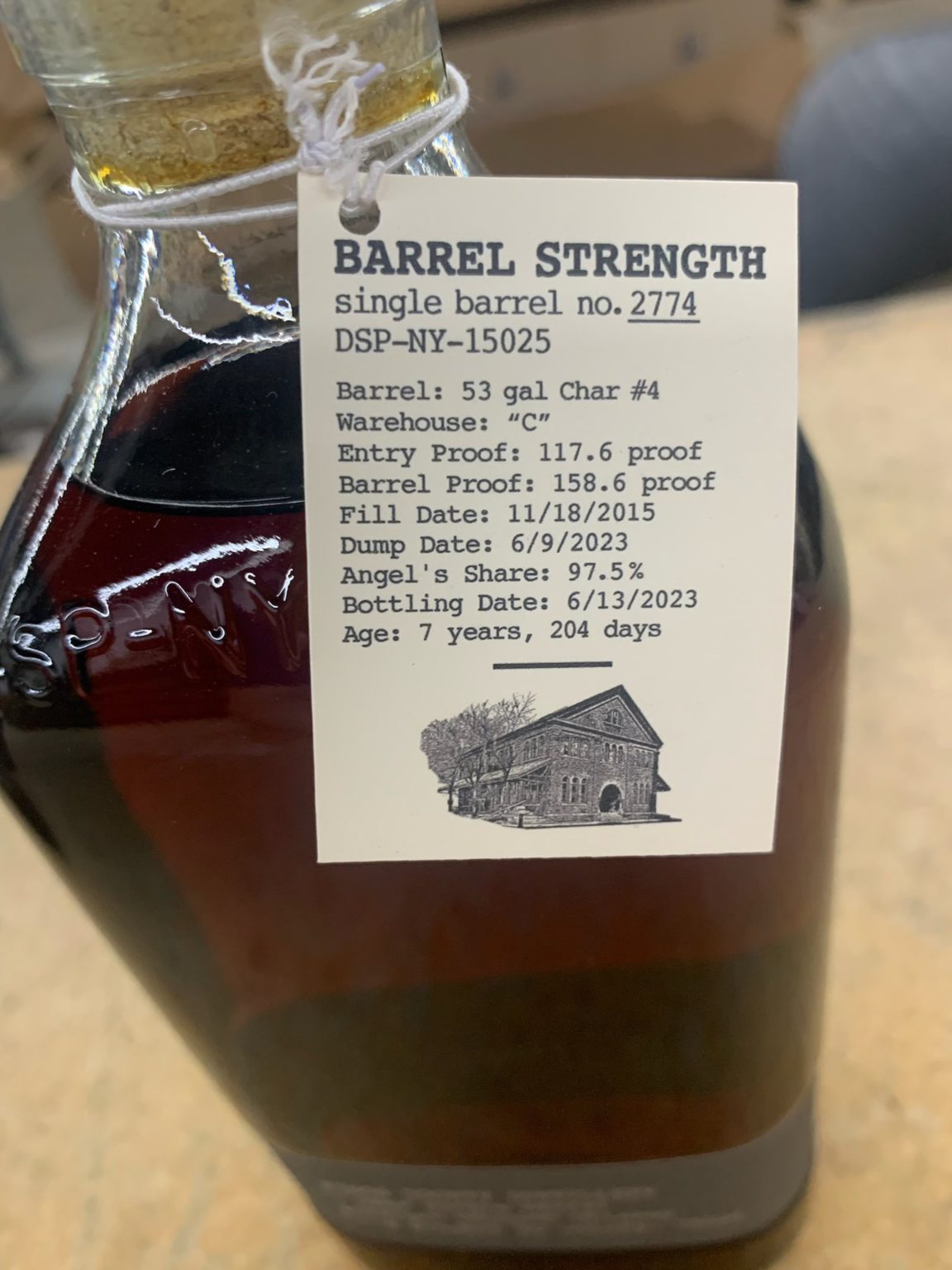 Kings County 7-Year-Old Bottled-in-Bond Bourbon Whiskey PLUS a Rare ...