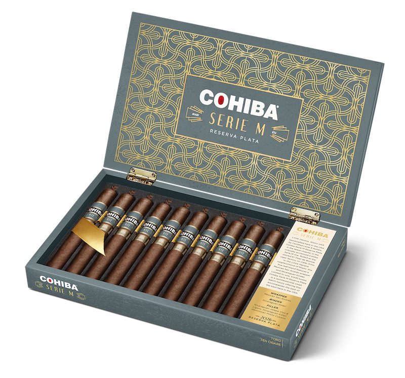 Cohiba Serie M Reserva Plata (2026) Release: San Andrés Wrapper, Miami ...